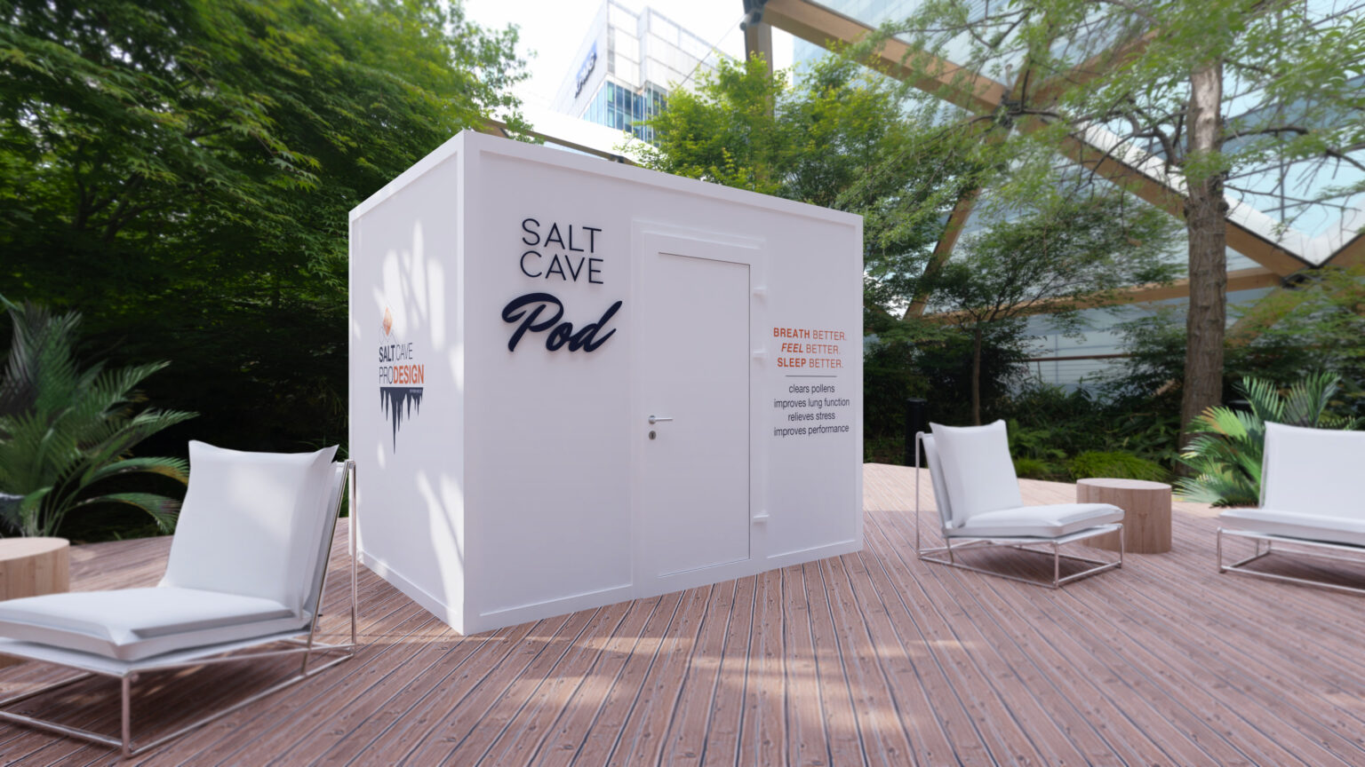 The Worlds First Mobile Salt Cave Pod And It's Benefits